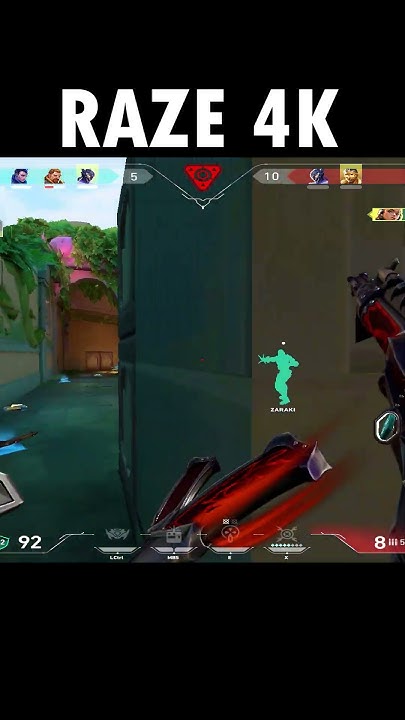My Raze 4K saved the round #valorantclip #valorant #raze #zorze #shorts - YouTube