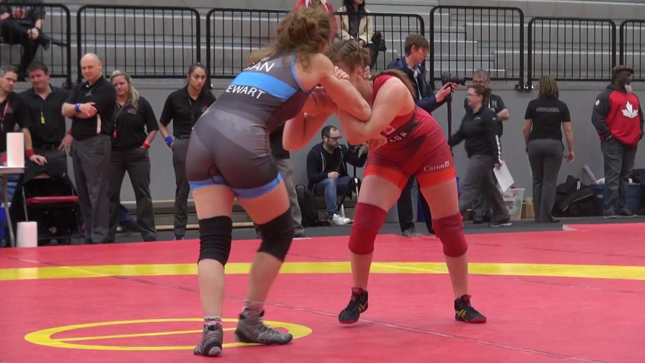 2018 Guelph Open WW53kg Emily Schaeffer (Brock) vs Samantha Stewart ...
