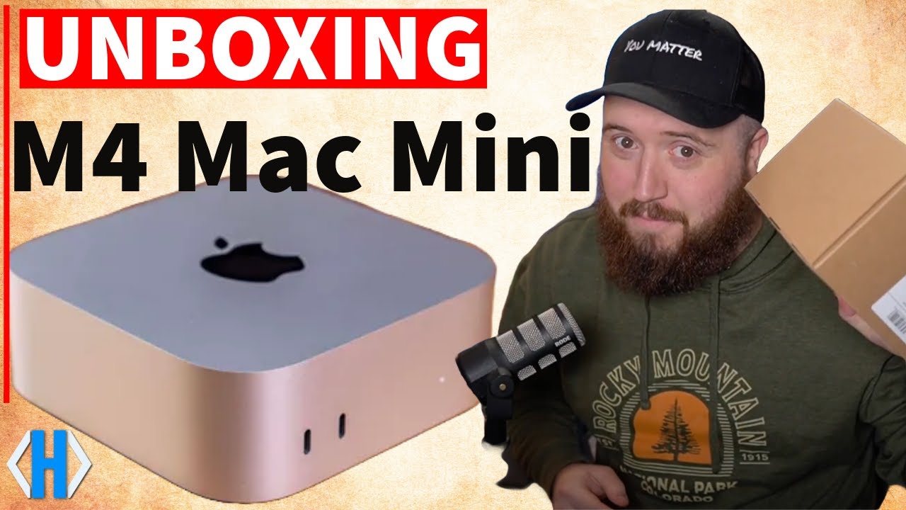 M4 Mac Mini Unboxing! Best Value Computer? - YouTube