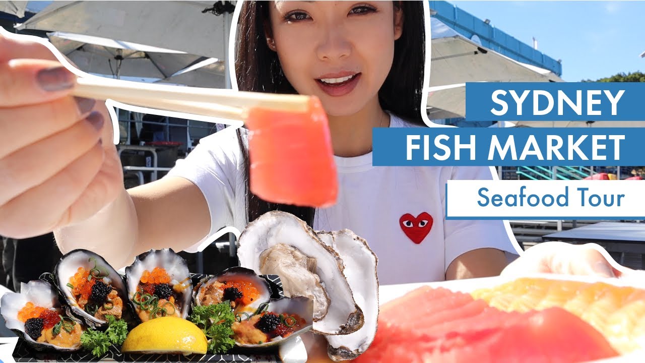 SYDNEY FISH MARKET 2020 | Food tour | Fresh Seafood in Sydney | Tips ...