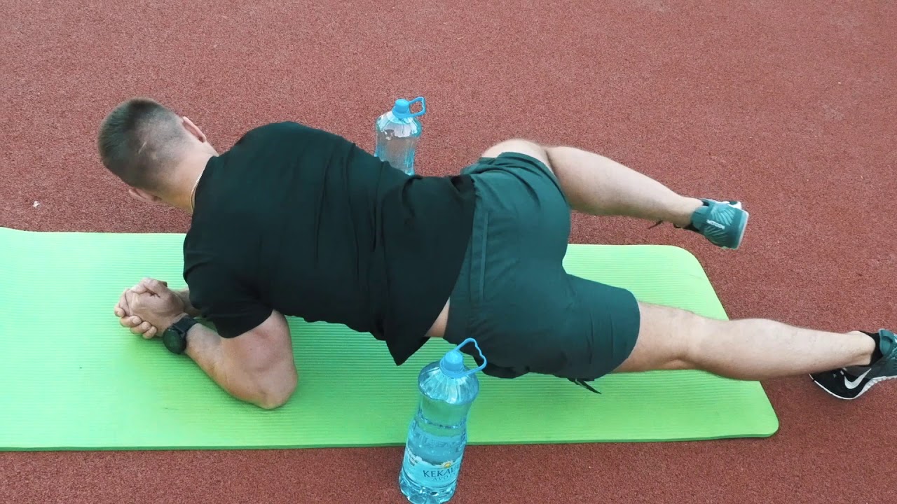 Woman Water Bottle Workouts - YouTube