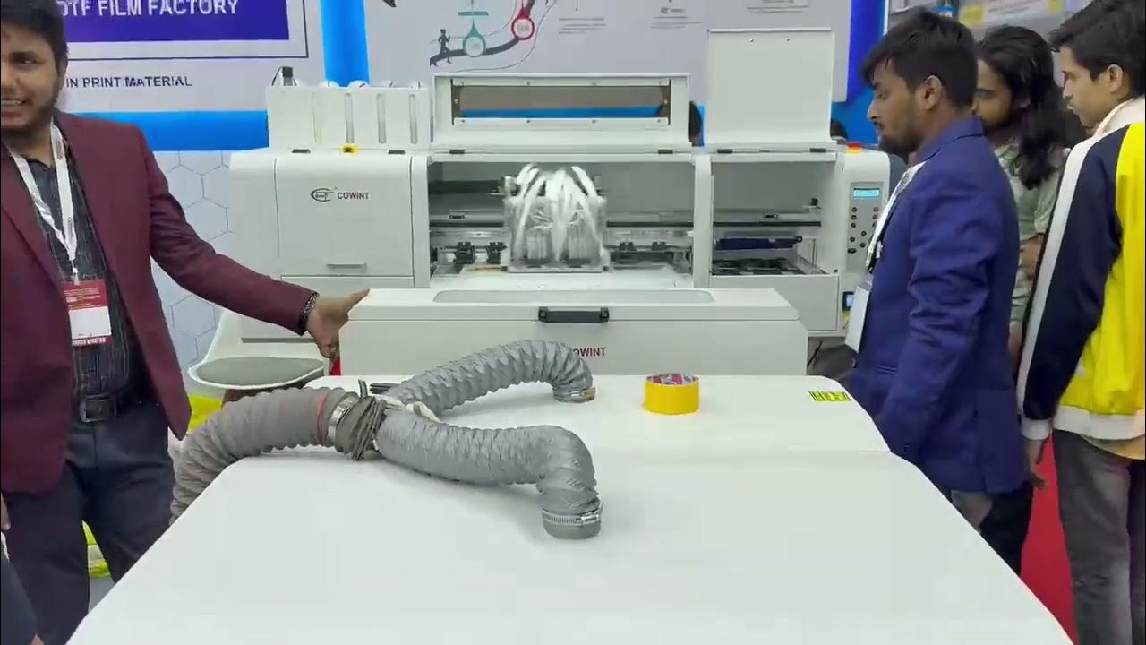 Cowint 406 DTF Machine - YouTube