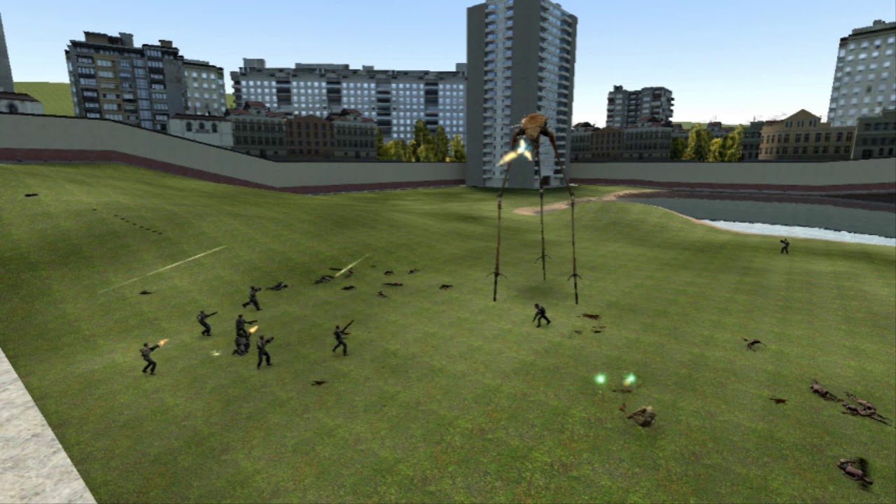 IA in videogames - Machinima in Gmod - YouTube