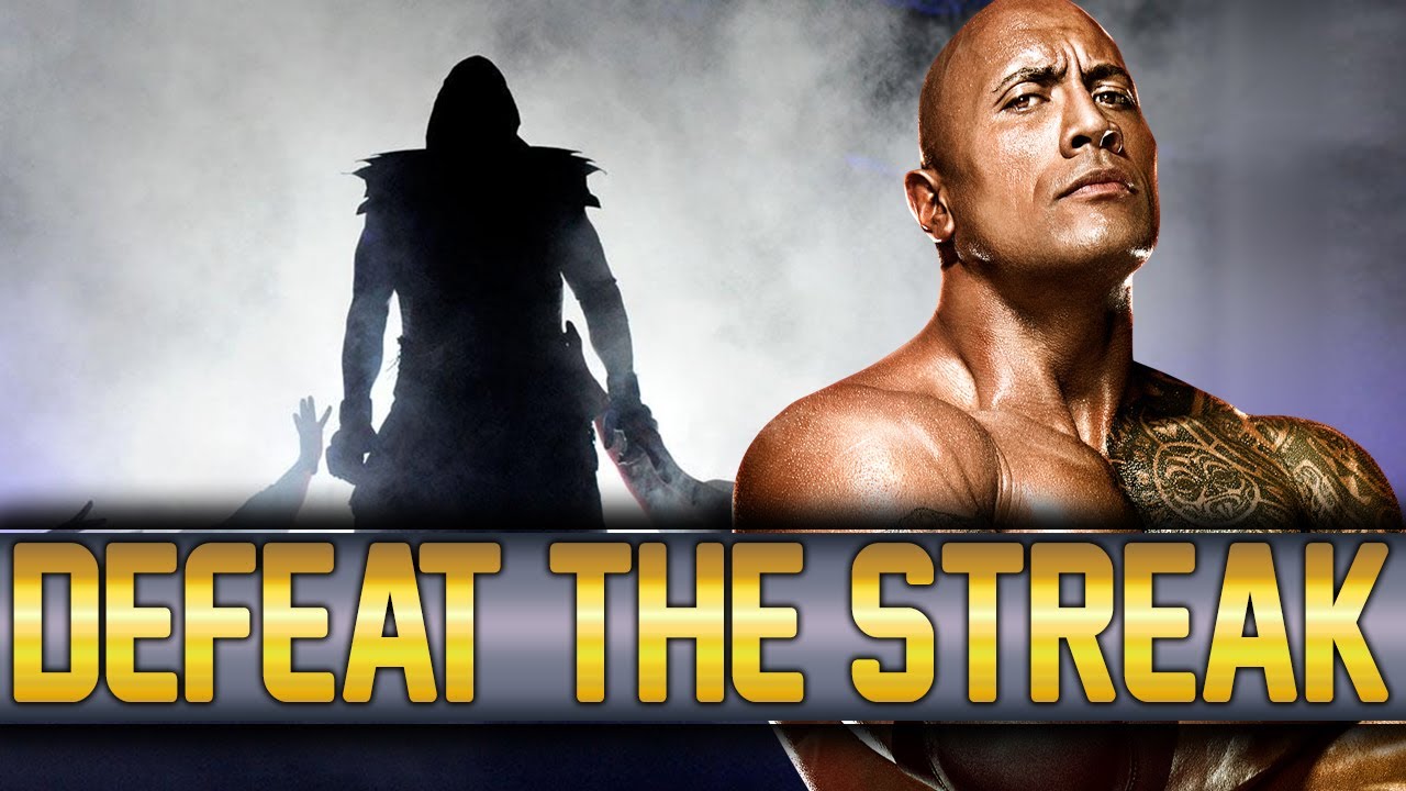 WWE 2K14 - Defeat the Streak | The Rock - YouTube