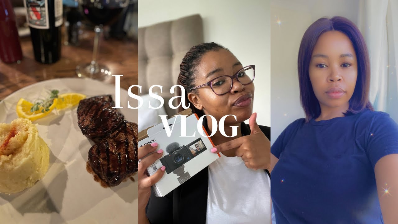 Issa Vlog: Date night|| Sony ZV1|| going back to wigs|| South African ...