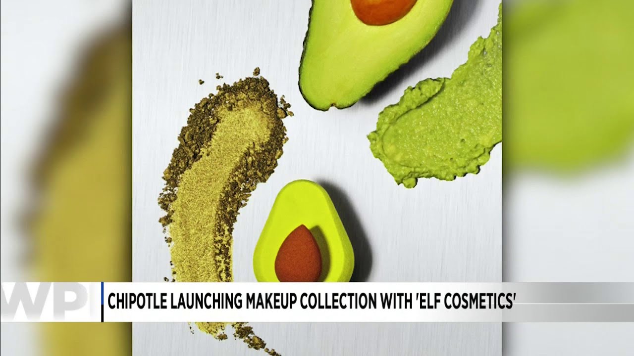 Cosmetic company launching makeup collection with Chipotle - YouTube