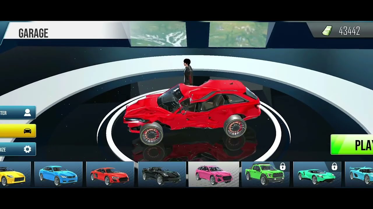 Ramp Car jumping - Ramp Car - Ramp Car Stunts Racing Video part 14 ...