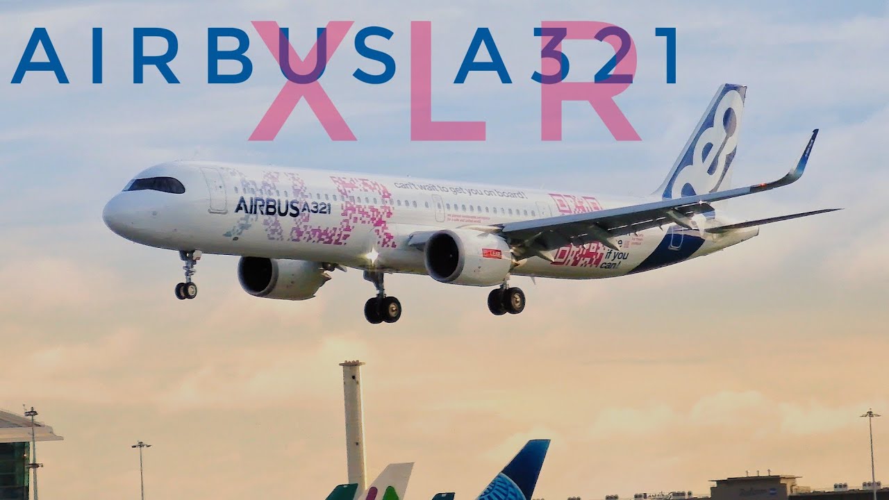 AIRBUS A321-253NY XLR QR CODE LIVERY | DUBLIN AIRPORT | PLANE SPOTTING ...