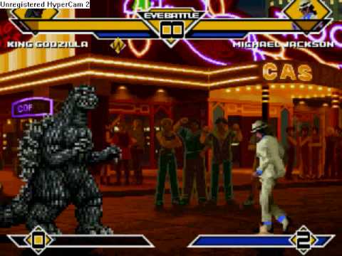 PineappleProducer MUGEN #009: Godzilla vs. Michael Jackson - YouTube