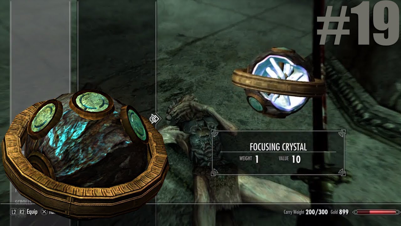 Skyrim Special Edition - Episode 19 (The Focusing Crystal) - YouTube