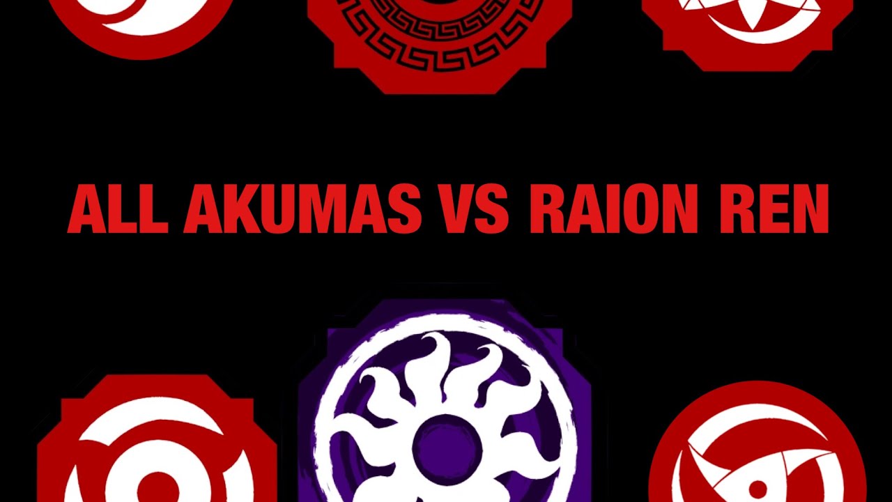 Raion Akuma Vs Every Other Akuma / Spec Carried Blood Line - YouTube