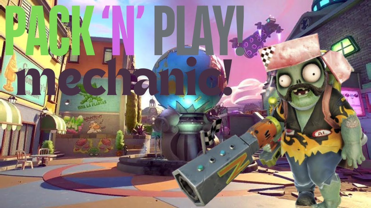 PvZ GW2 Pack N Play! (mechanic!) - YouTube