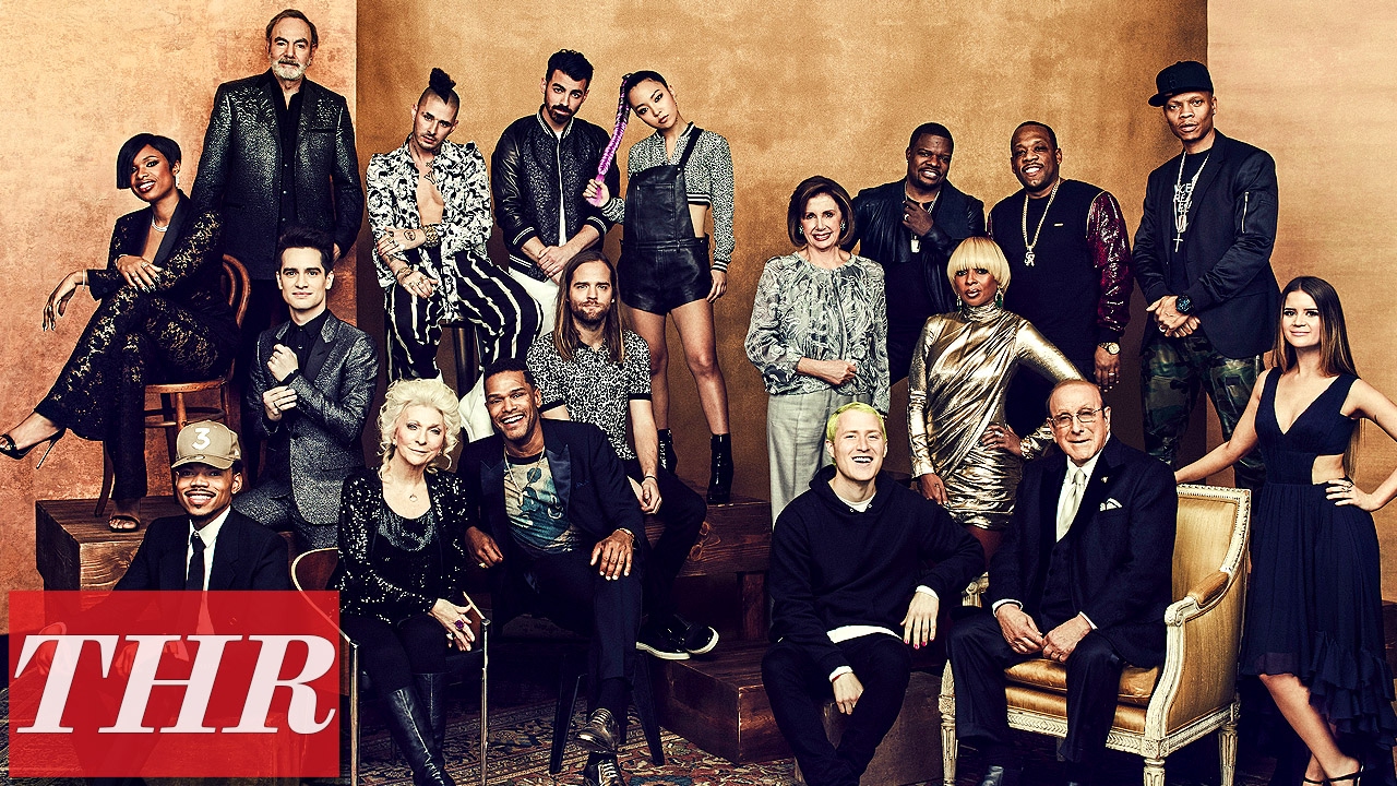 Jennifer Hudson, Chance the Rapper & DNCE Pose for Clive Davis' 2017 ...