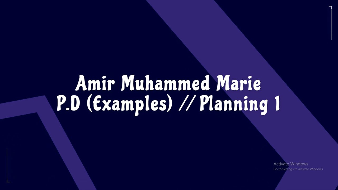 No.7 - Planning 1 - Examples On Precedence Diagram Method (PDM) - YouTube