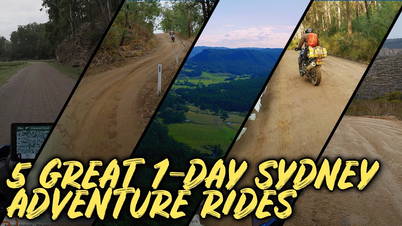 5 single-day beginner adventure riding near Sydney - YouTube