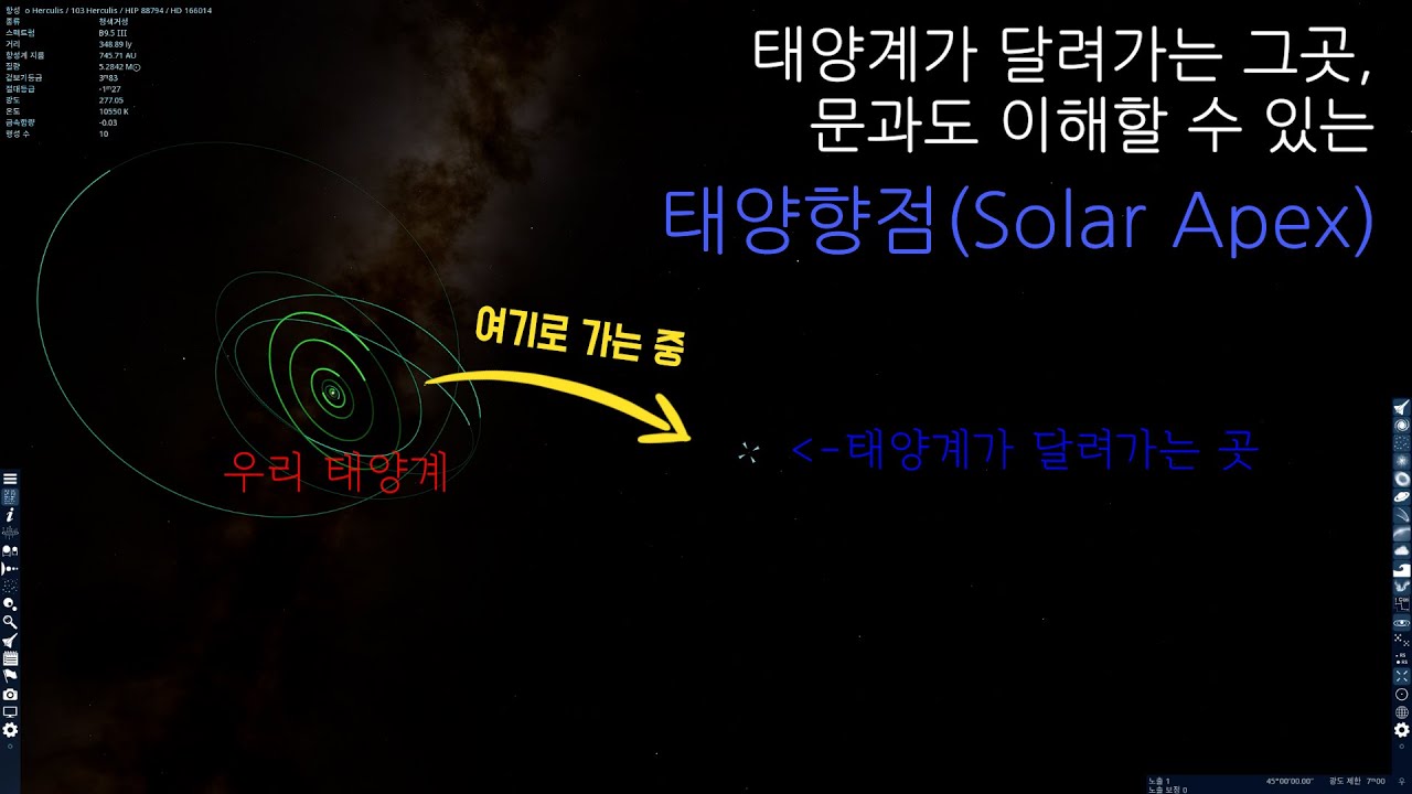 우리 태양계가 어딜 향해 가고 있다고? 태양향점(Solar Apex) - 문과도 함께 즐거운! - YouTube