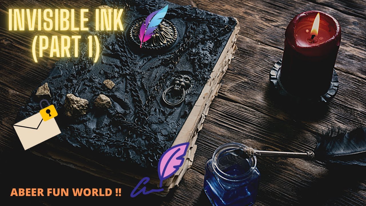 How To Create a Hidden Message || Invisible Ink || How to Create a ...