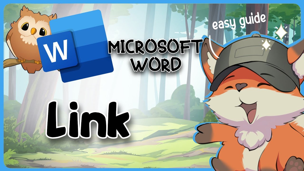 MS Word Link – How to Create a Hyperlink in Microsoft Word (Full Guide ...