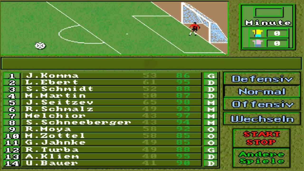 Diego Maradona's World Football Manager AMIGA OCS 1993)(Sayonara ...