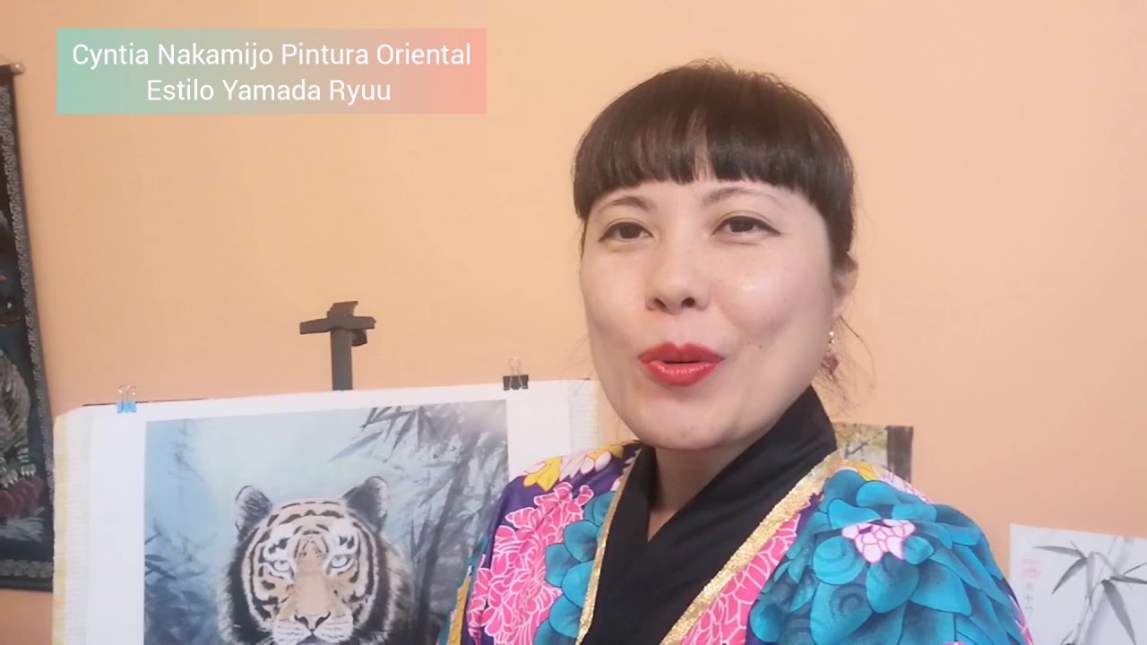 Pintura Oriental Estilo Yamada Ryuu - YouTube