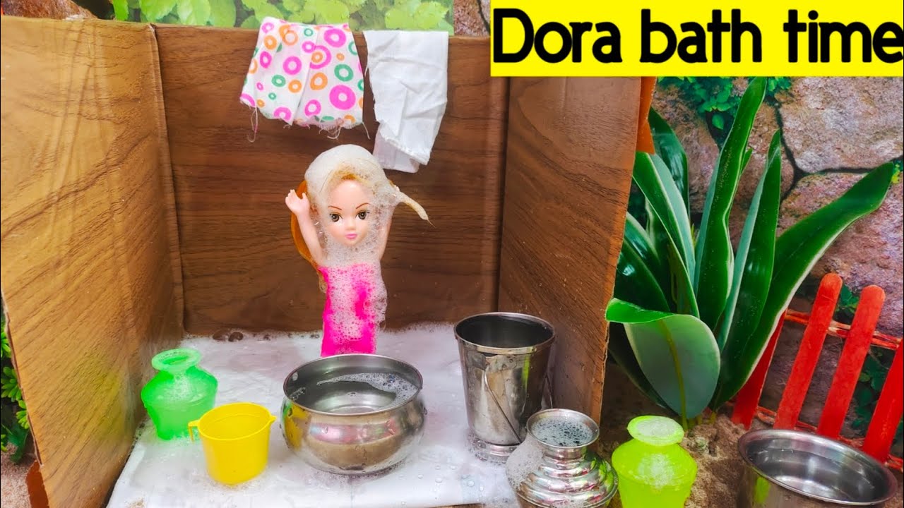 Dora bath time😀/Barbie show tamil - YouTube