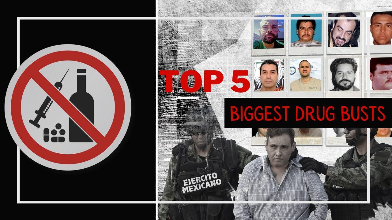 Top 5 Biggest Drug Busts Ever - Drug bust in the world - Biggest drug ...