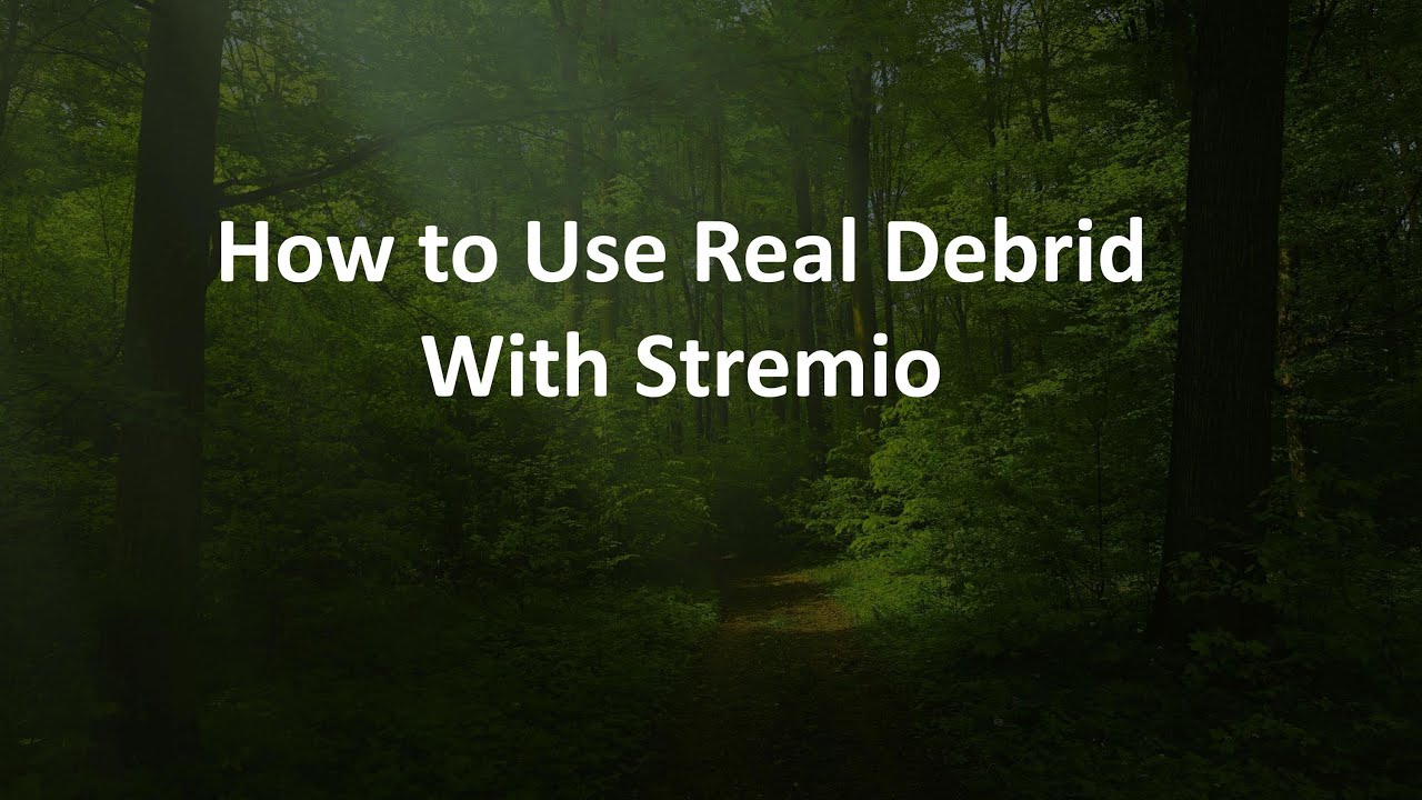 How to Use Real Debrid With Stremio - YouTube
