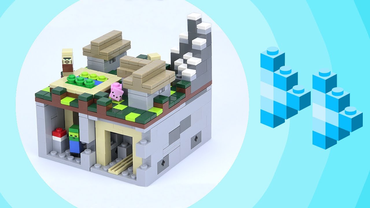 Fast Forwarding the Lego Minecraft Micro World - The Village in 4K ...