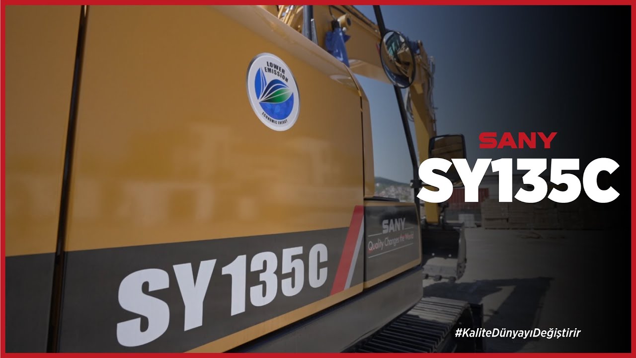 SY135C | KOMPAKT EKSKAVATÖR - YouTube