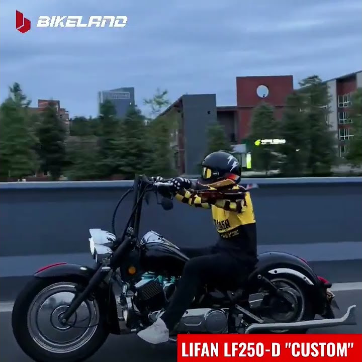 Lifan LF250-D ABS "Custom" - YouTube