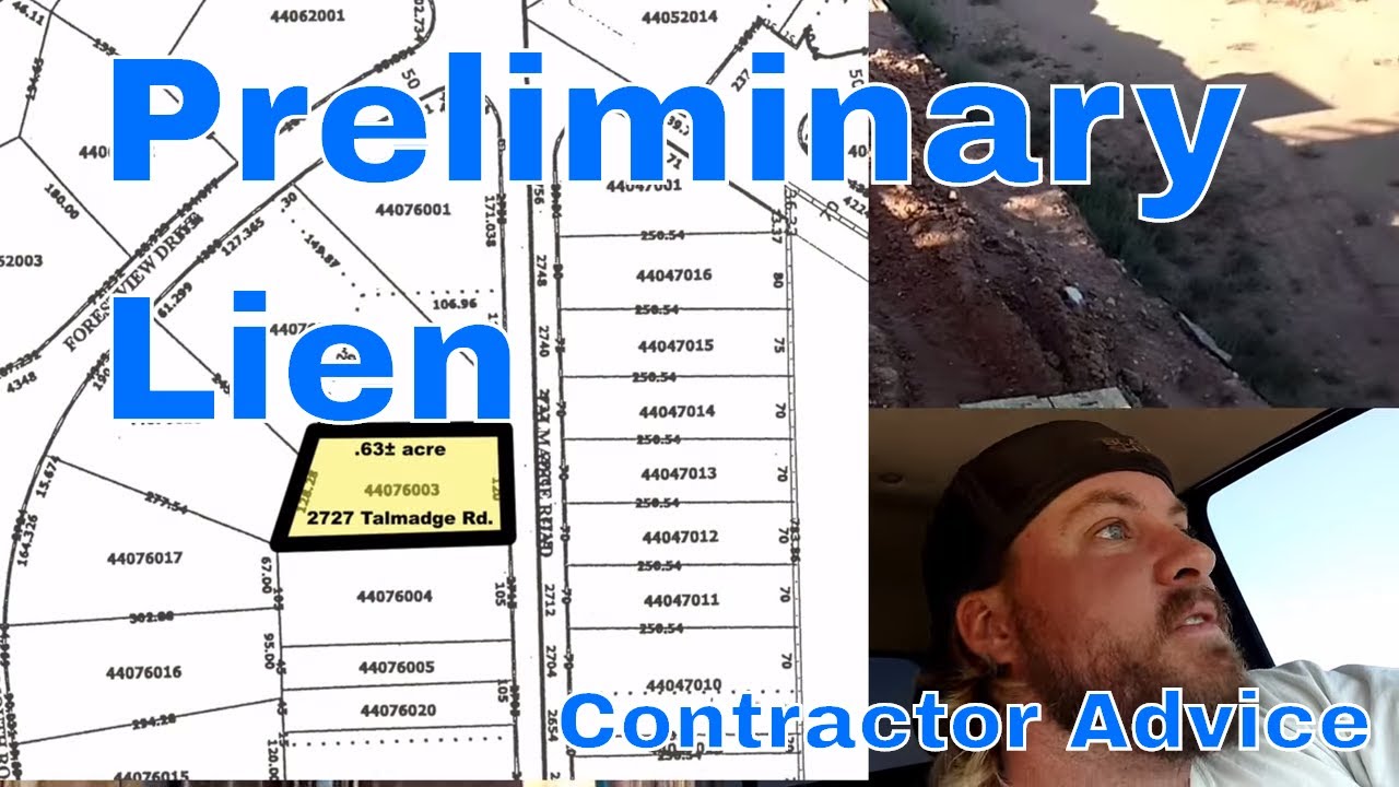 Preliminary Lien process made easy - YouTube