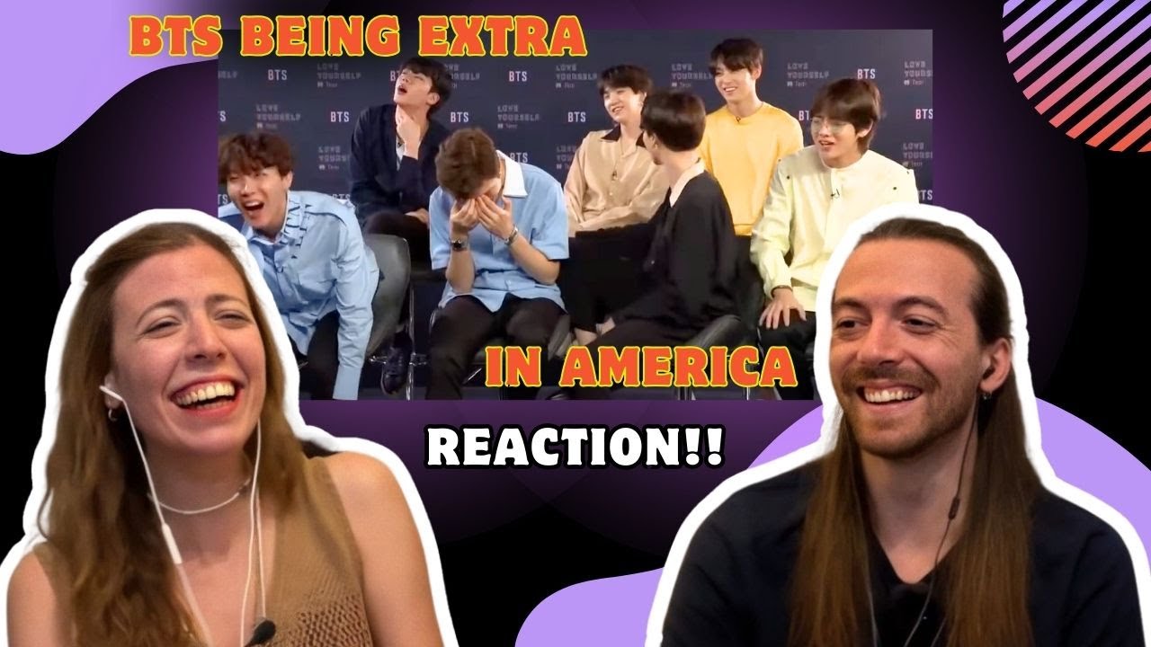 Bts Being Extra in America REACTION!! This is complete chaos..😂 - YouTube