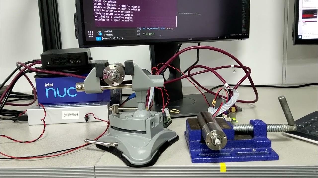 Dual Motor Control based on EtherCAT - YouTube