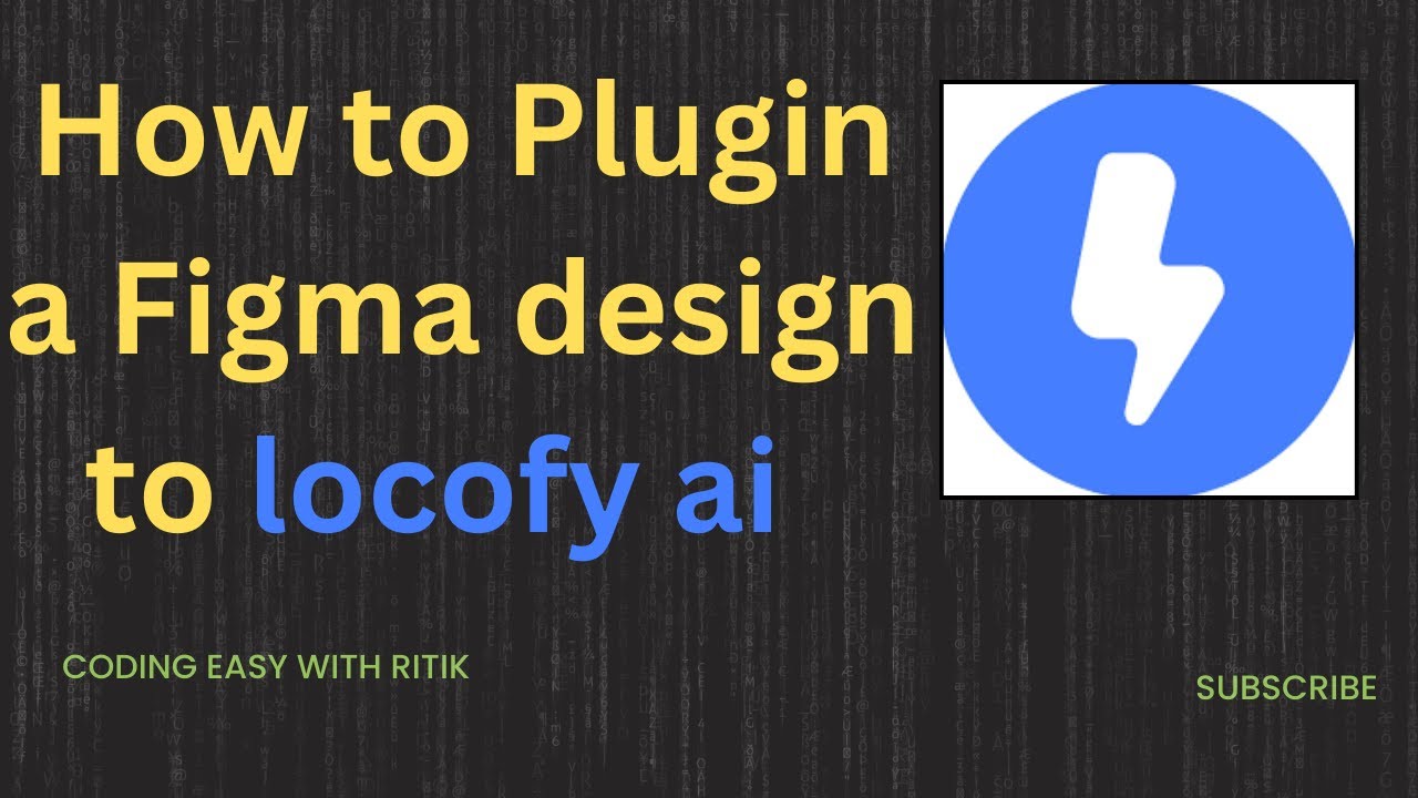 How to plugin Locofy.ai to Figma - YouTube