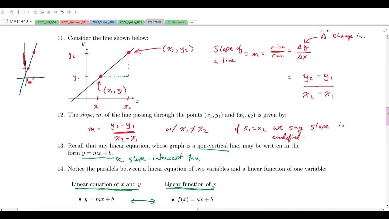 Practice Finding Slopes of Lines - YouTube