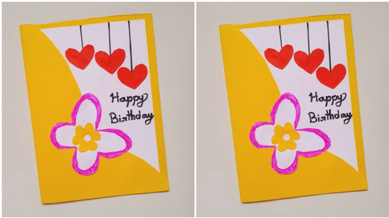 Simple Birthday Greeting Card Idea How To Make Birthday Card simple-birthday-greeting-card-idea-how-to-make-birthday-card