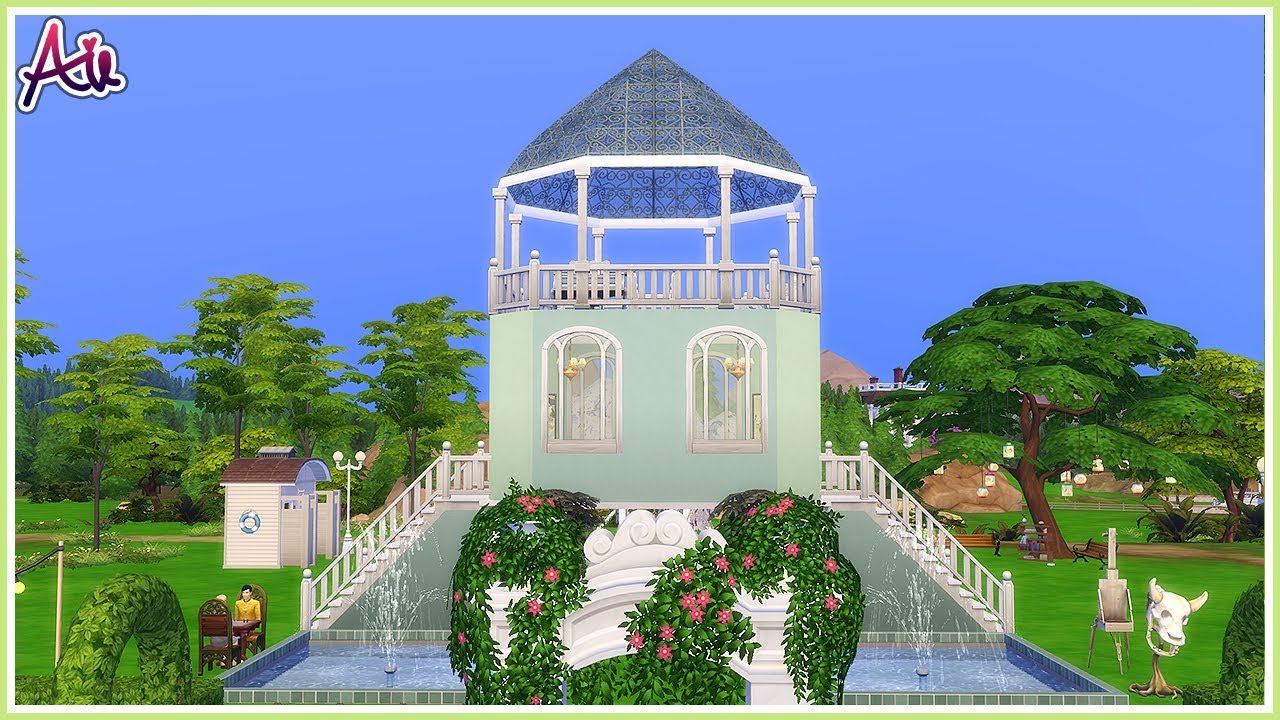 심즈4 공원 건축 #1 뉴크레스트 챌린지 (Build Newcrest Legacy Challenge The Sims 4 ...
