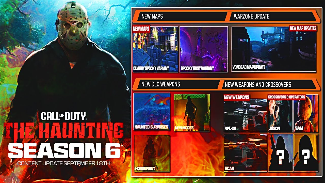 MW3 Season 6 The Haunting Event REVEALED! (Crossovers, Operators ...
