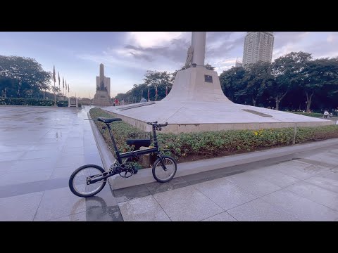 Bike Commute from Makati to Intramuros, Manila┃Fixed Gear Folding Bike ...