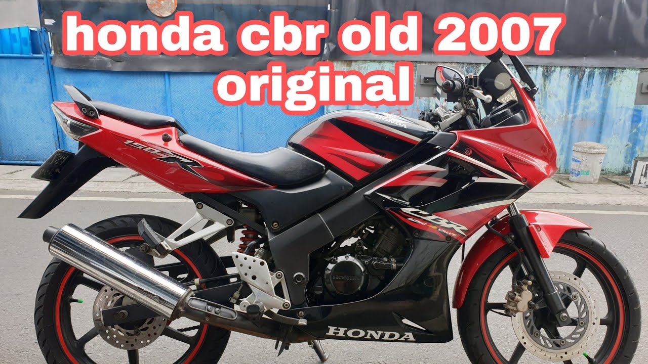 honda cbr old 2007 original - YouTube