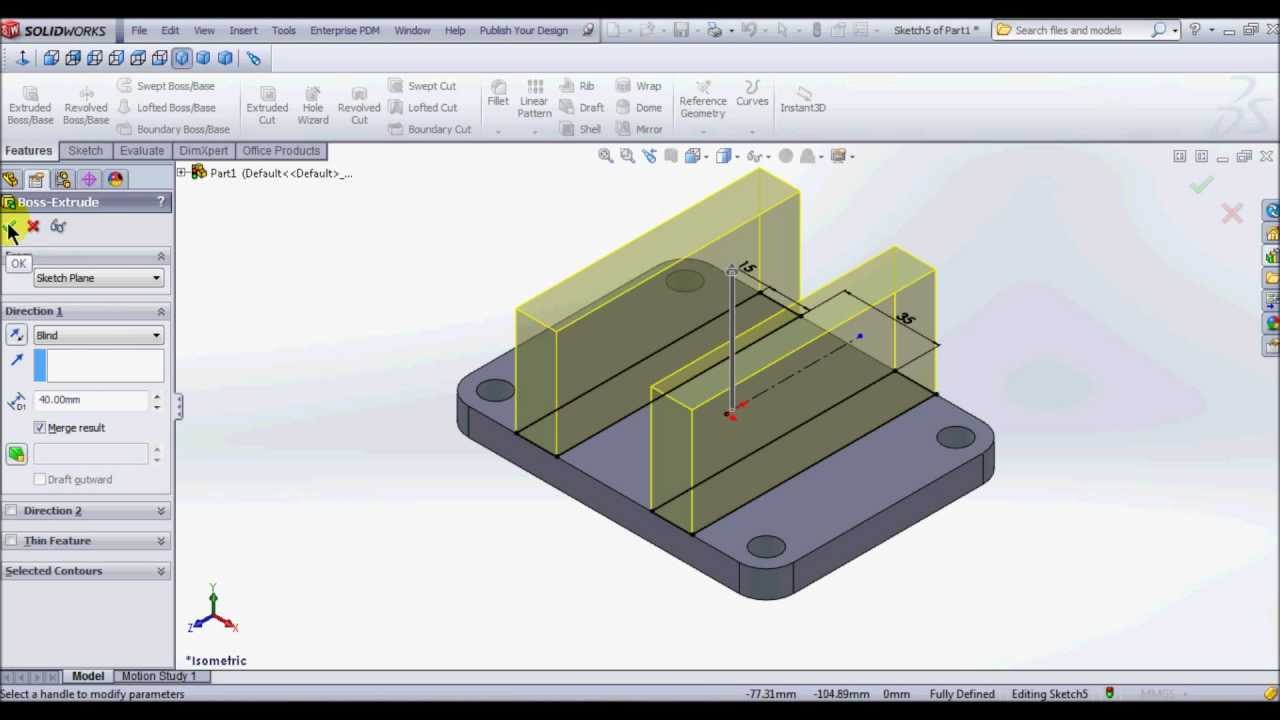 Tutorial Solidworks - Exemplul 11 - YouTube