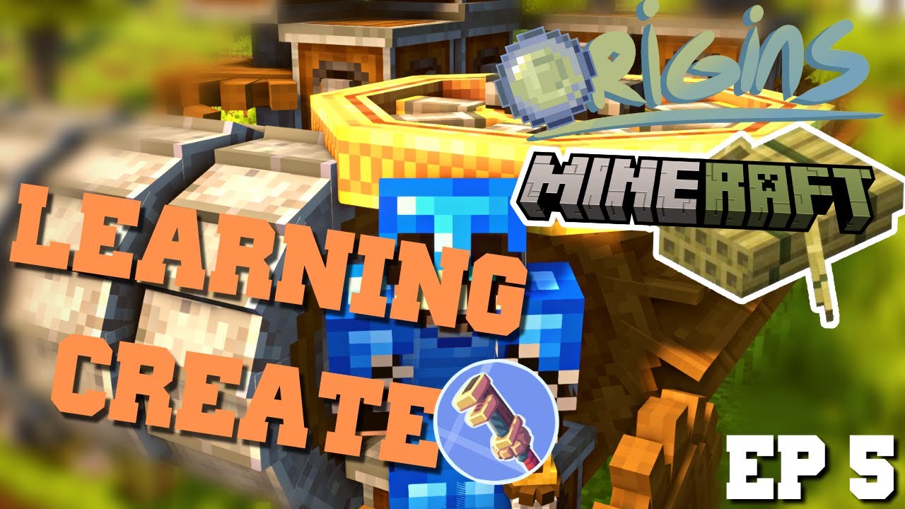 I Don't Know How Create Works: MineRaft Create/Origins SMP Ep 5 - YouTube