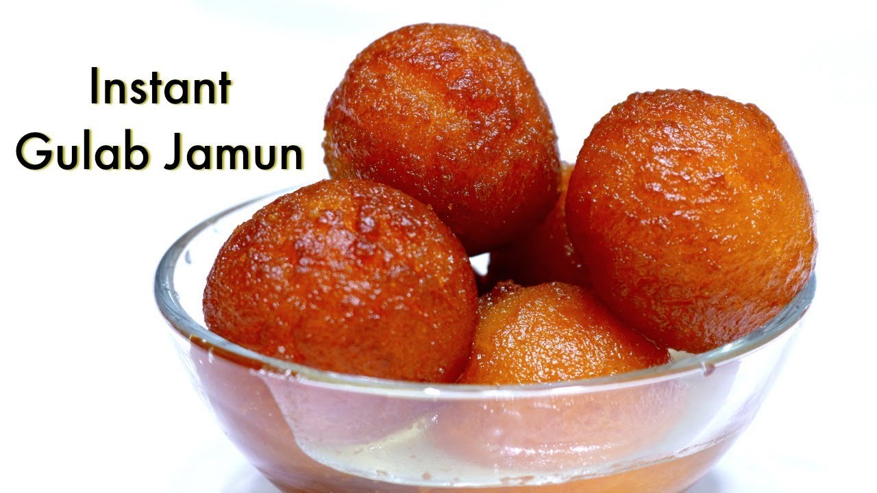 Gits या MTR से बनाए मुँह में घुल जाने नरम गुलाबजामुन | Gulab Jamun ...