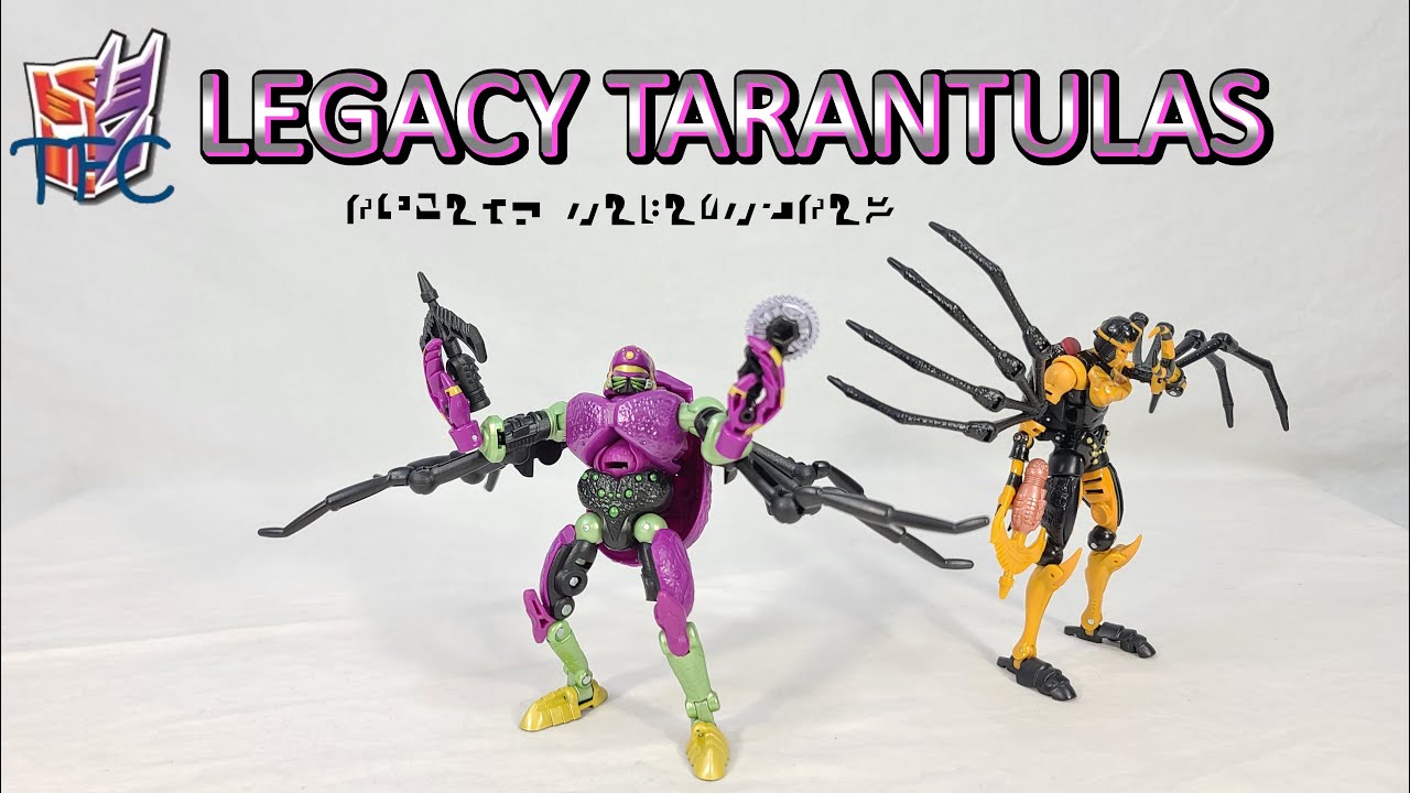 Transformers Review: Legacy Tarantulas - YouTube