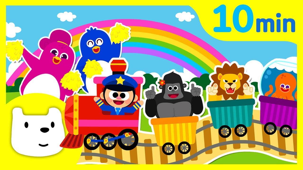 Tidi Animal Songs Compilation+ | Lion Penguin Dance More | Tidi Songs ...