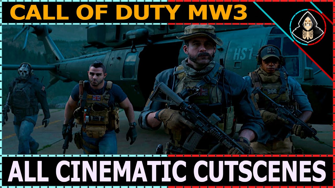 4K All Cinematic Cutscenes Call of Duty MW3 Ultra Graphics Movie - YouTube