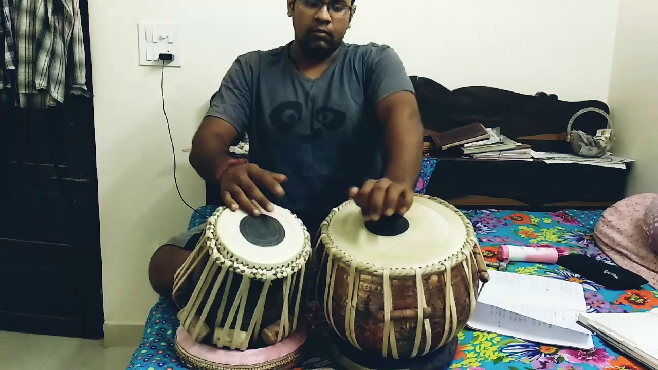 Tabla Kaida Learnt from Shri Anubrata Chatterjee - YouTube