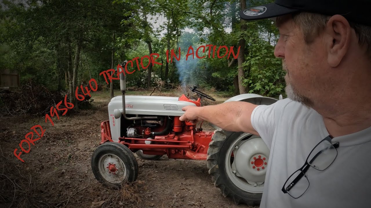 Tractor on the Job, 1956 Ford 640. - YouTube