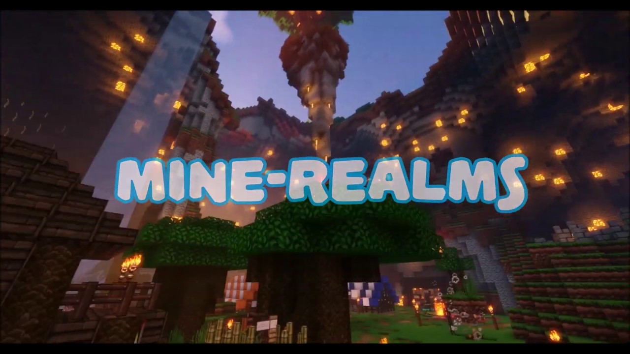 Minecraft Server | -=[ Mine-Realms ]=- Survival PvP/PvE - YouTube