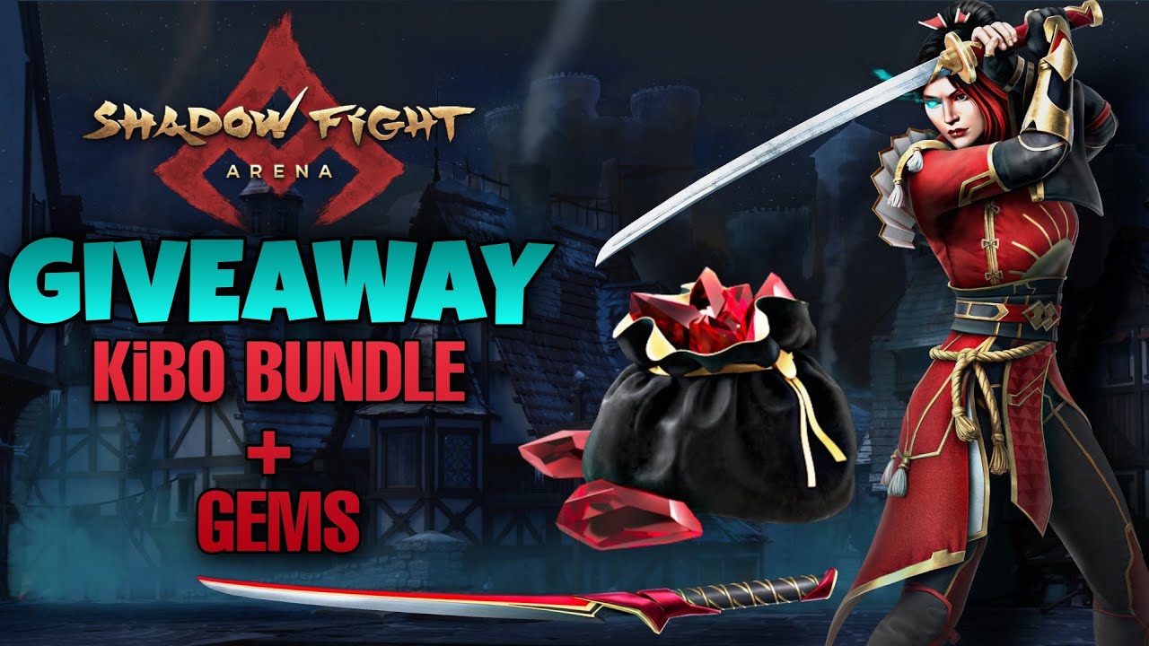 GiVEAWAY KiBO EPiC SKiN KiBO EPiC WEAPON 500 Gems - Shadow Fight Arena ...